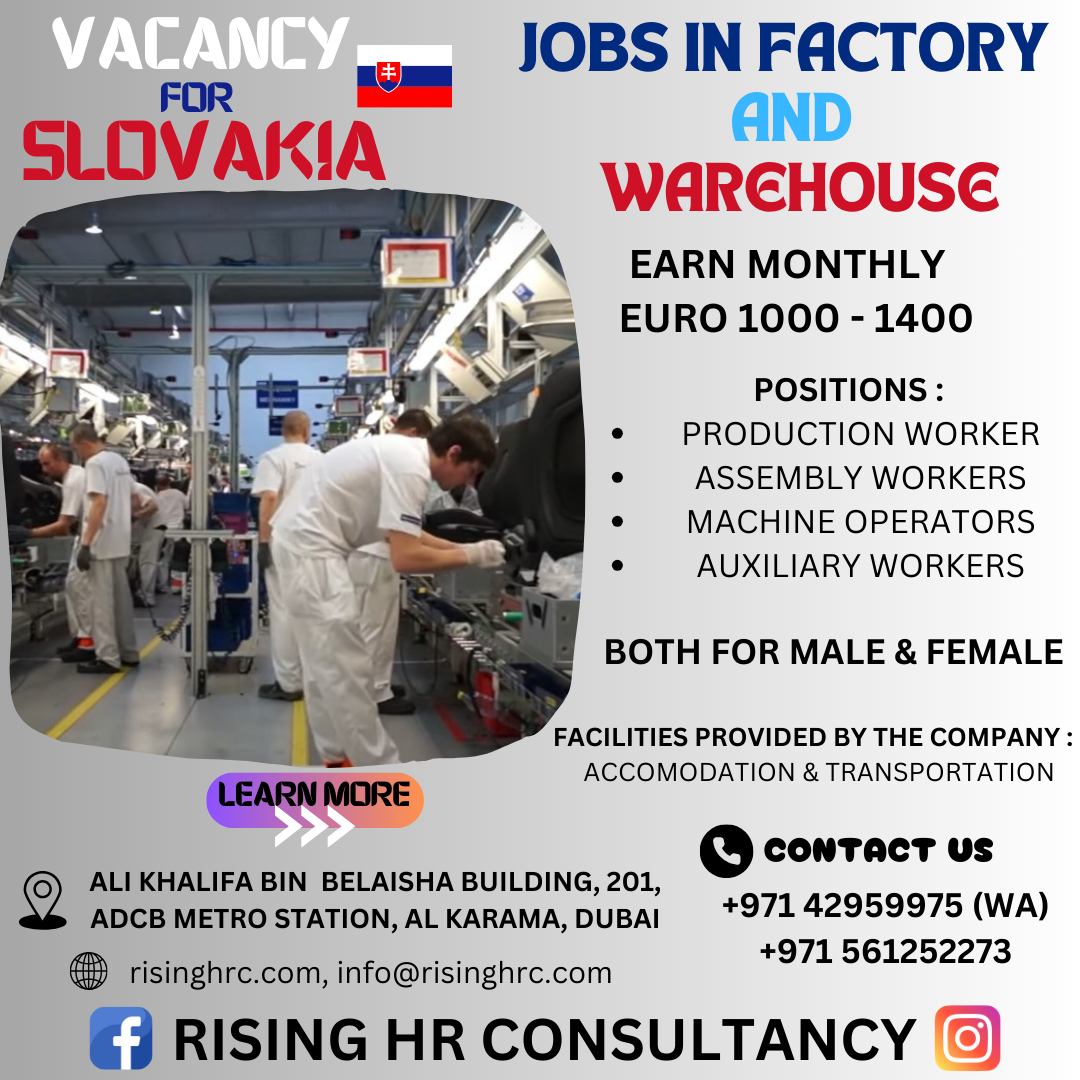 VACANCIES – Rising HR Consultancy